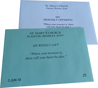 Church Collection Envelope Scheme - St Mary's Bromley